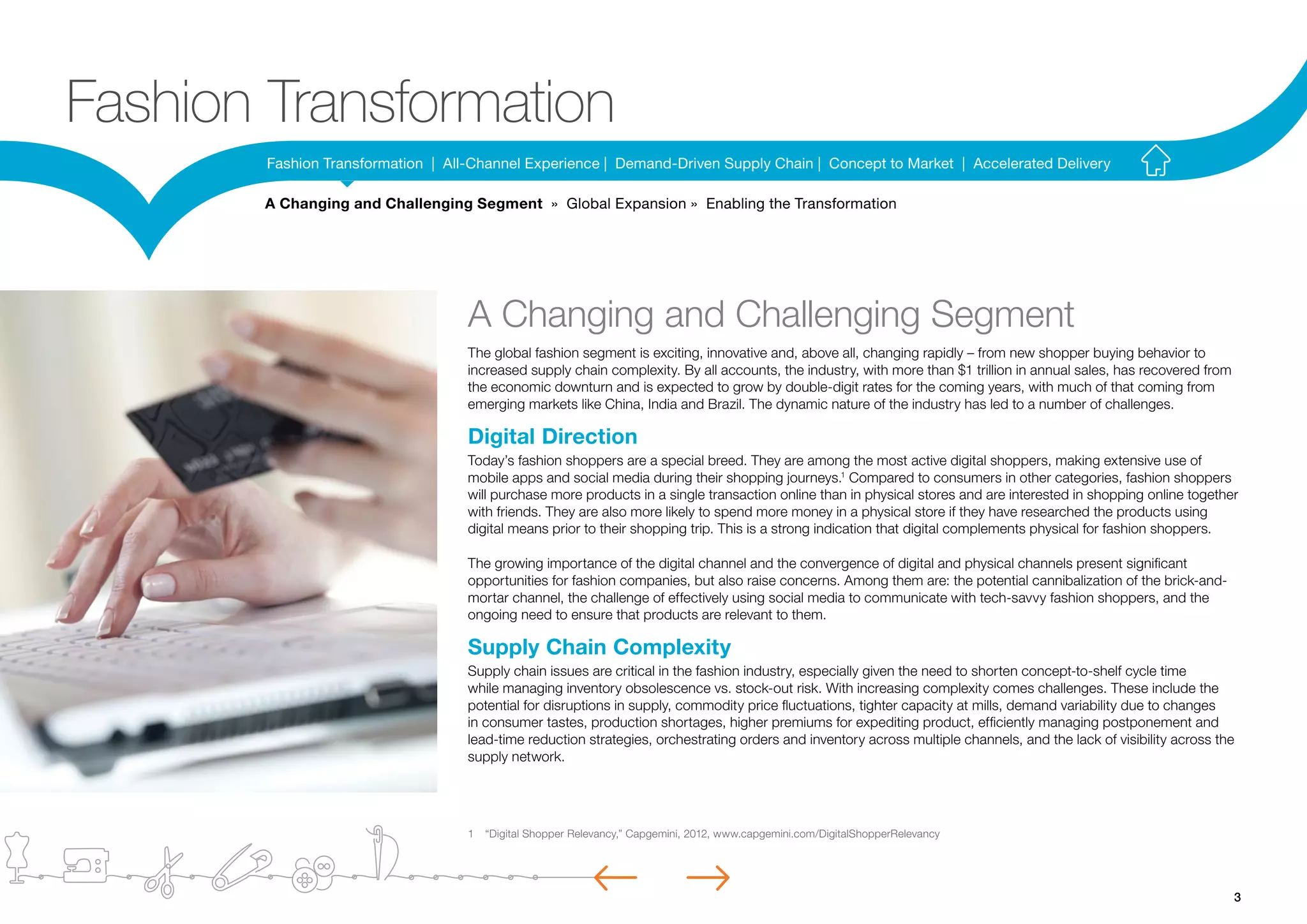 Capgemini Consulting - Fashion transformation | PDF