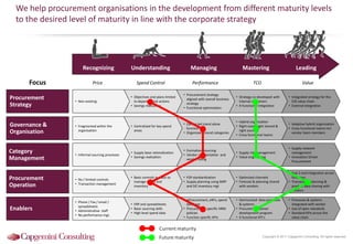 Capgemini Consulting Procurement Transformation | PDF