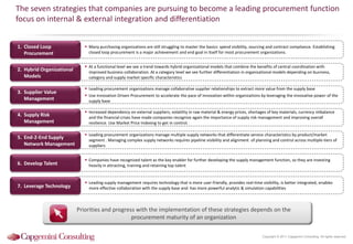 Capgemini Consulting Procurement Transformation | PDF