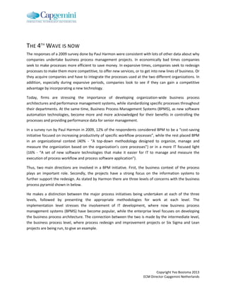 Paper Dynamic Case Management by Capgemini ECM, Yvo Booisma | PDF ...