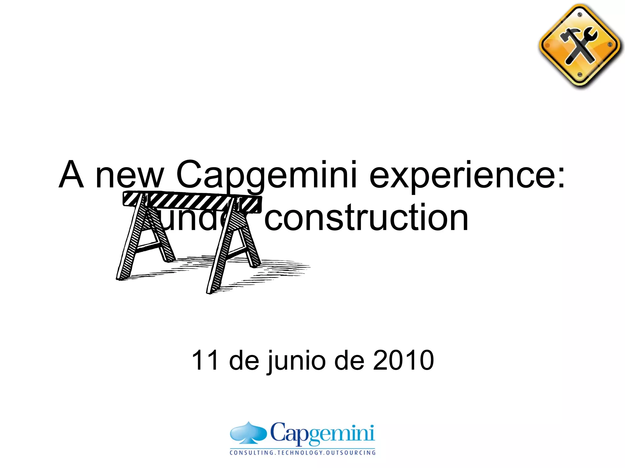 Capgemini experience | PPT