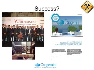 Capgemini experience | PPT