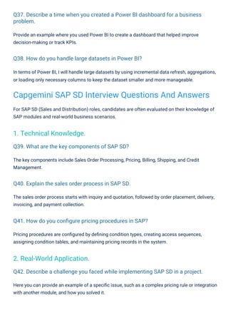 Capgemini Interview Questions By ScholarHat | PDF