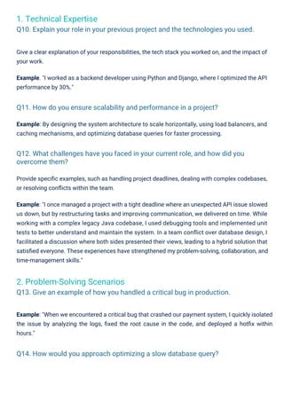 Capgemini Interview Questions By ScholarHat | PDF