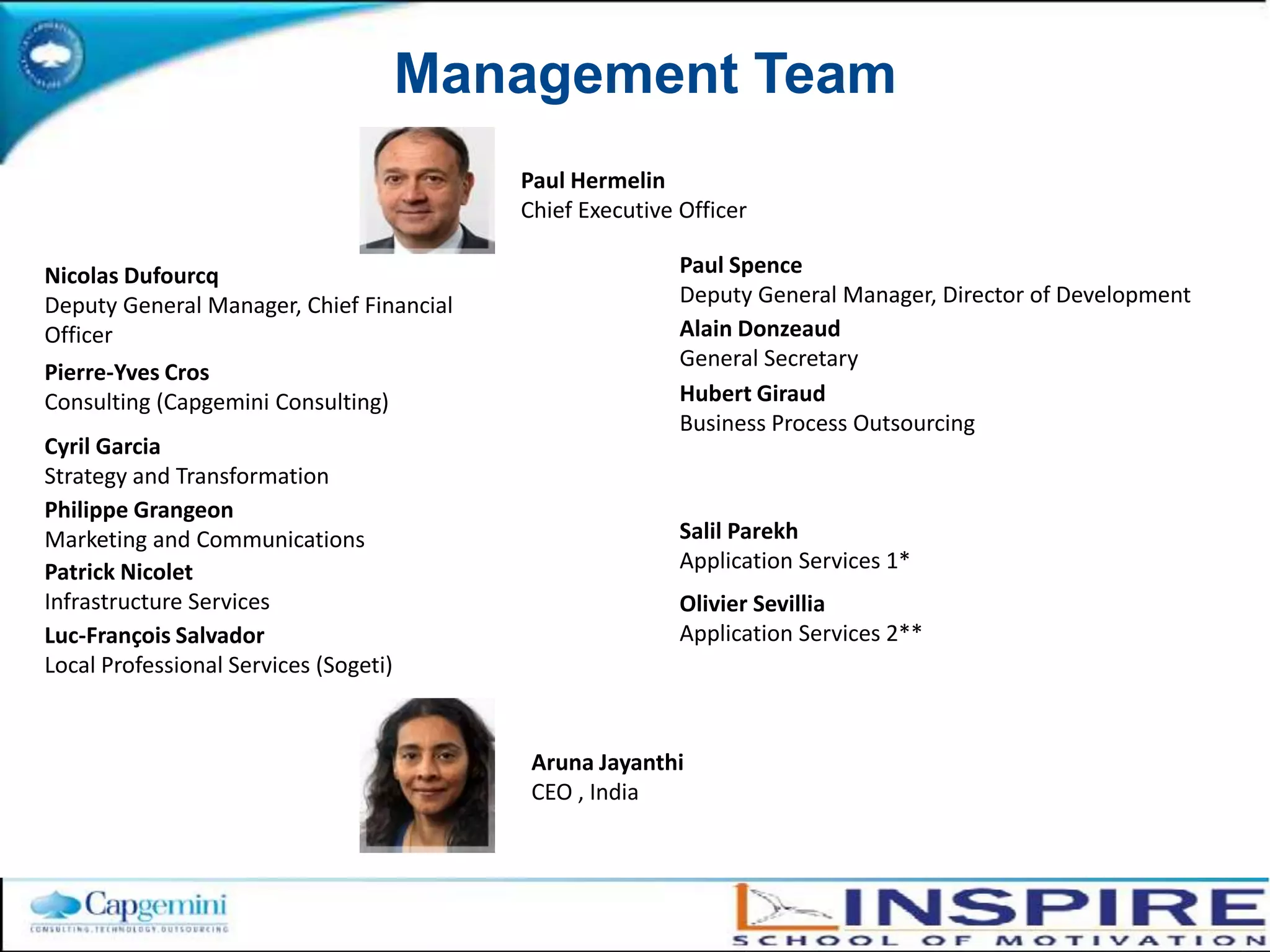 Capgemini presentation | PPSX