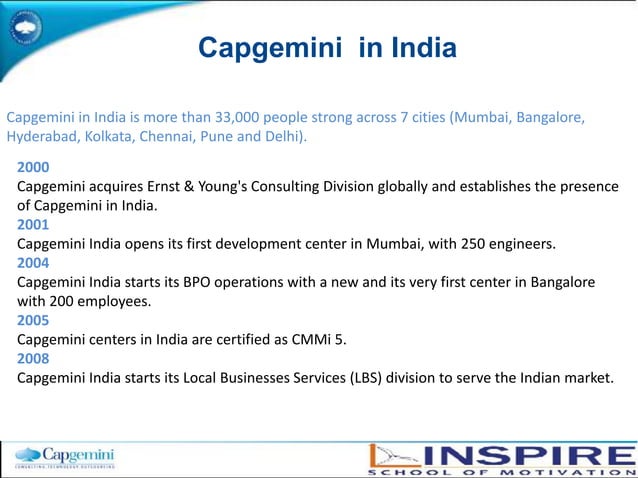 Capgemini Presentation Ppsx