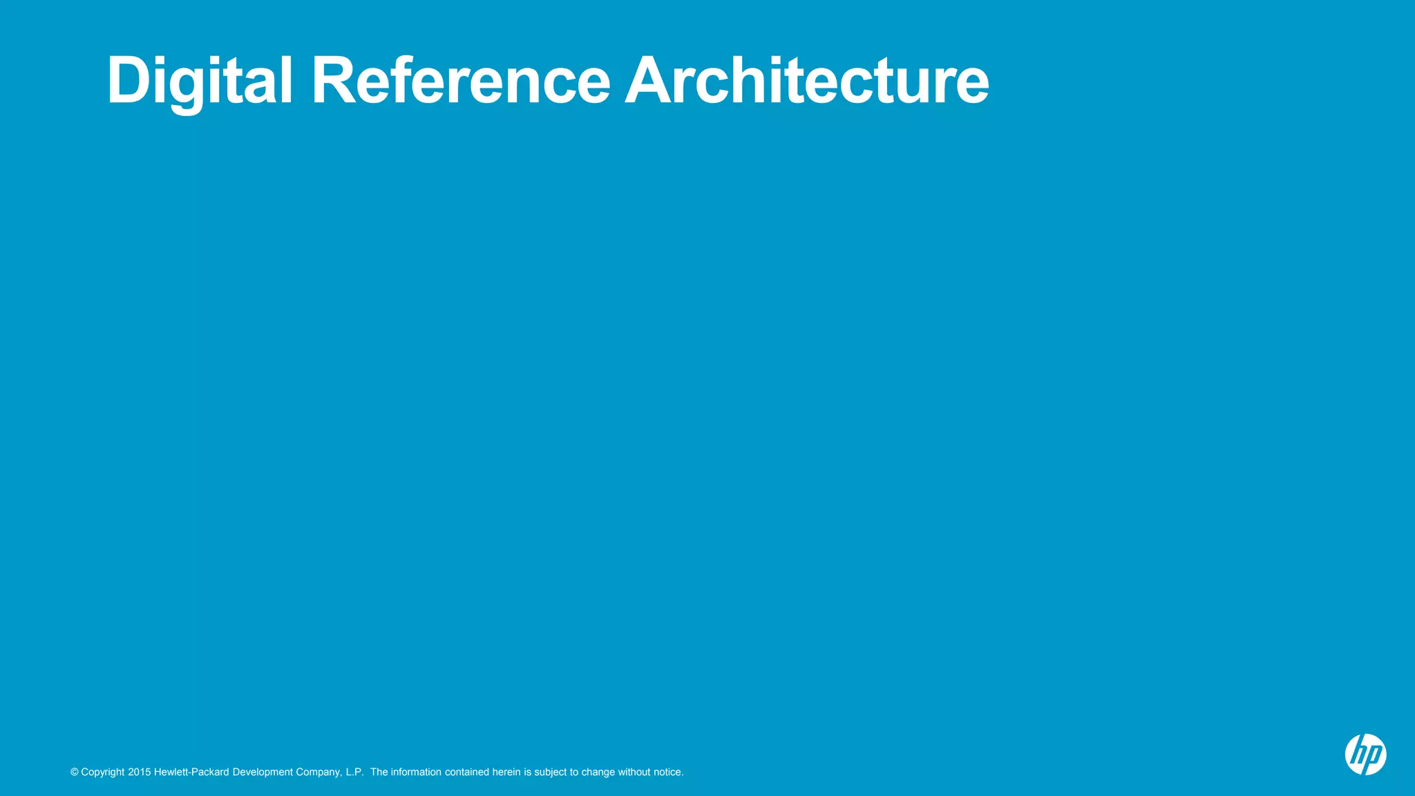 Capgemini Digital Reference Architecture with HPE | PPT