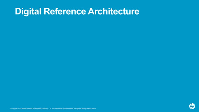 Capgemini Digital Reference Architecture with HPE | PPT