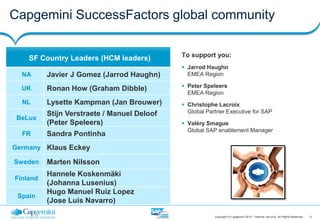 Capgemini SAP Cloud People - Global capabilities and offerings | PPT
