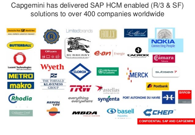 Capgemini SAP Cloud People - Global capabilities and offerings