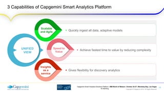 Capgemini Smart Analytics Solutions Platform for Banking | PPTX