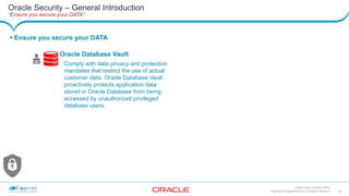 Capgemini technology vision for Oracle Database Security | PPTX