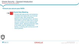 Capgemini technology vision for Oracle Database Security | PPT