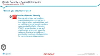 Capgemini technology vision for Oracle Database Security | PPT