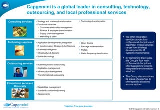 Capgemini your global aviation partner CoE Aviation | PPT