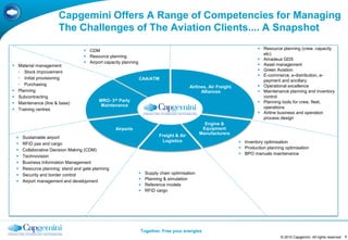 Capgemini your global aviation partner CoE Aviation | PPT