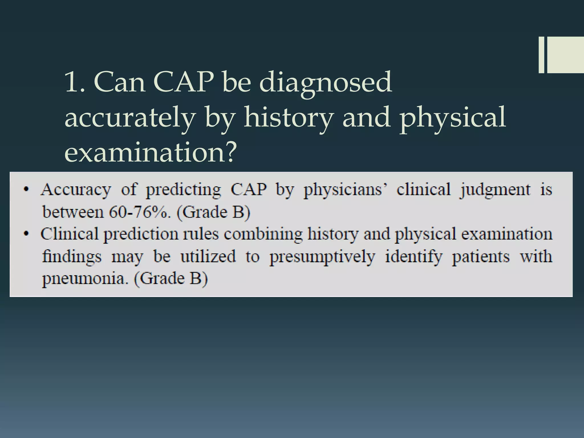 CAP 2010 Guidelines | PPTX