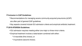 Community Acquired Pneumonia guidelines.pptx