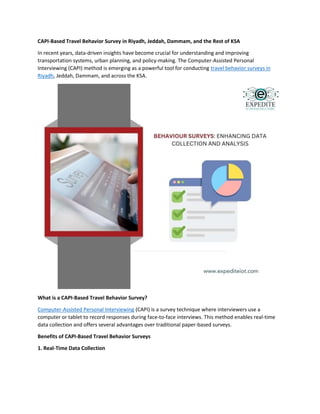 CAPI-Based Travel Behavior Survey in KSA.pdf