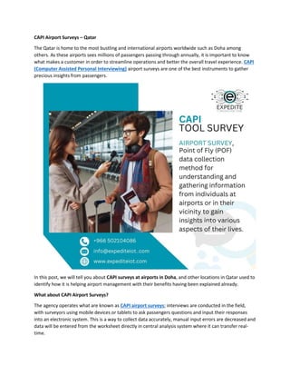 Computer Assisted Personal Interviewing Airport Surveys in Qatar.pdf