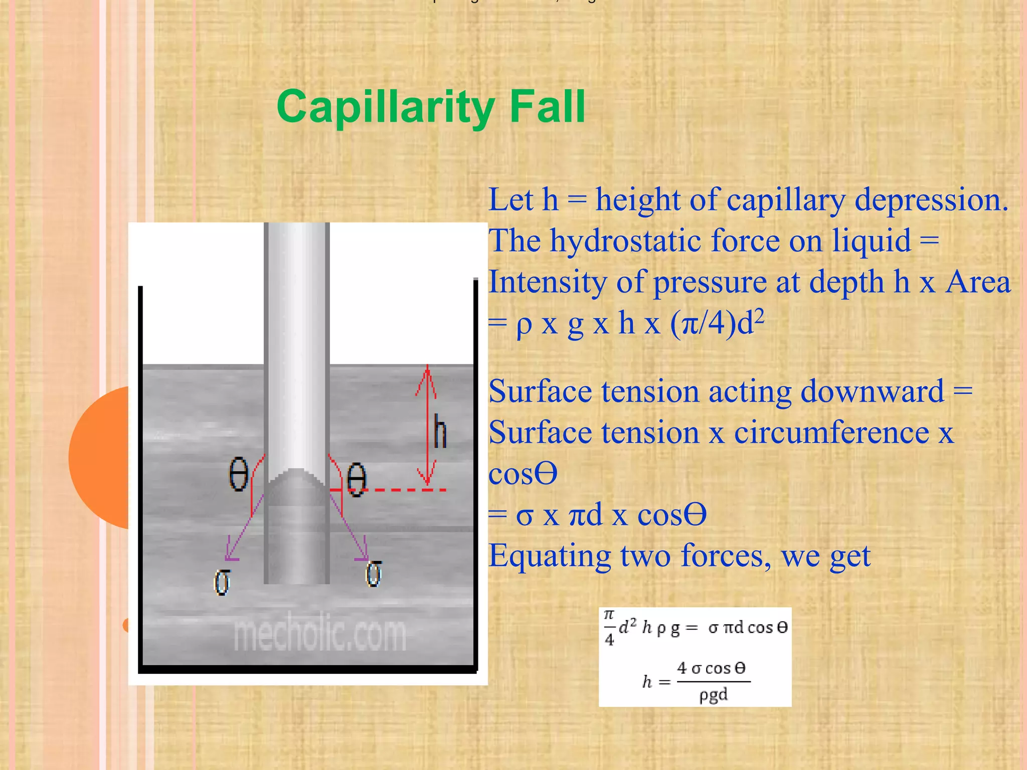 Capillarity | PDF