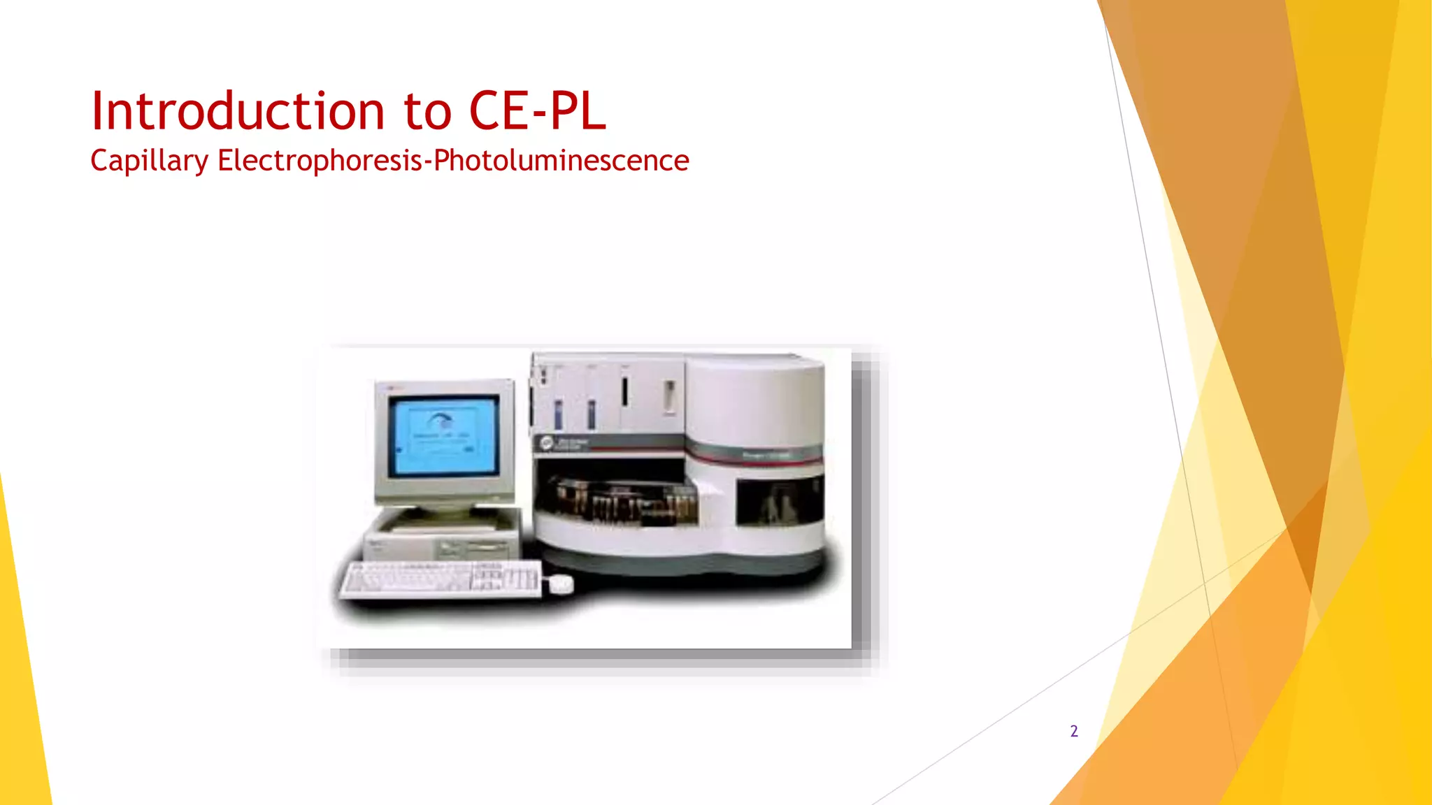Capillary electrophoresis | PPTX