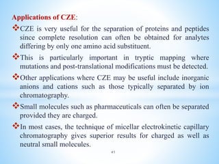 Capillary electrophoresis | PPTX