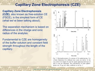 Capillary electrophoresis final ppt. | PPT