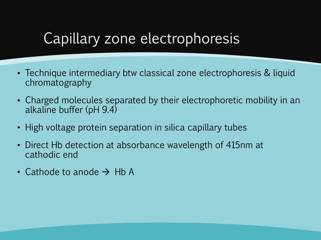 Capillary electrophoresis principles and applications | PPTX