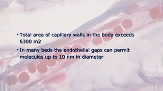 Capillary function | PPT