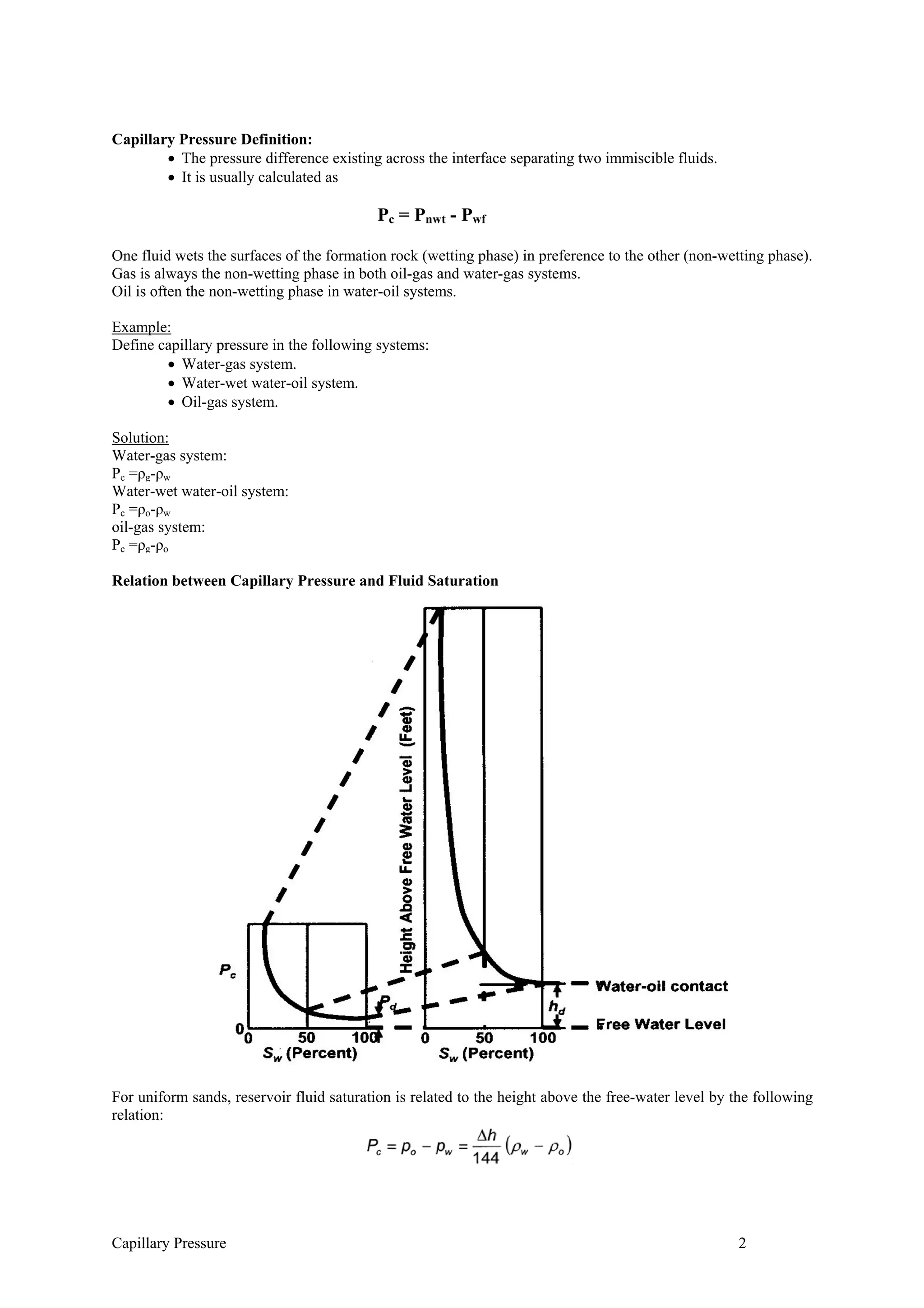 Capillary Rise | PDF | Chemistry | Science
