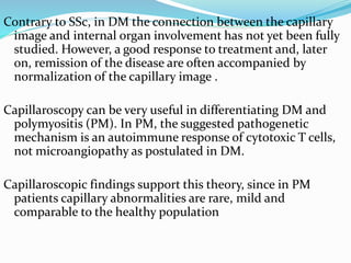 capillaroscopy | PPTX