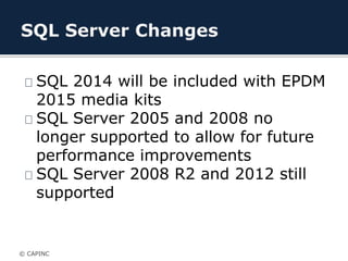 CAPINC What's New in SOLIDWORKS Enterprise PDM 2015 | PPT