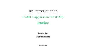 Cap interface | PPTX | Computer Networking | Computing