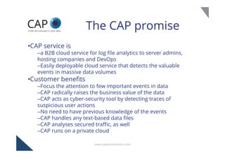 Cap server log file analytics | PDF | Cloud Computing | Internet