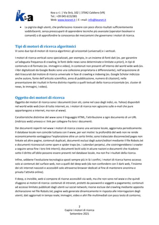 Capire i motori di ricerca | PDF