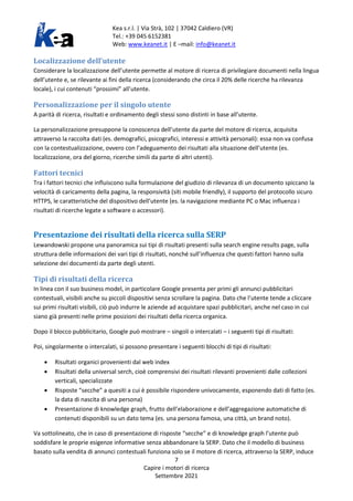 Capire i motori di ricerca | PDF