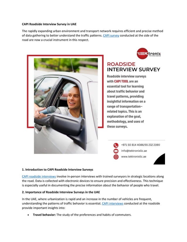 CAPI Roadside Interview Survey in UAE.pdf