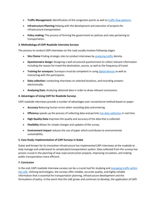 CAPI Roadside Interview Survey in UAE.pdf