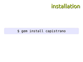 Deploying Rails Applications with Capistrano | PPT