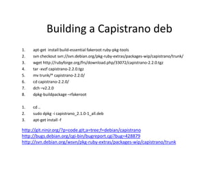 Capistrano | PPT