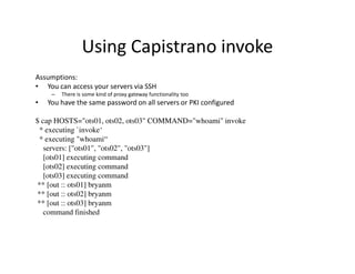 Capistrano | PPT