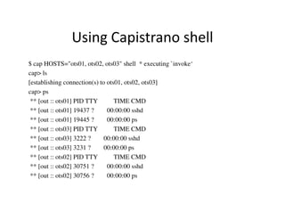 Capistrano | PPT