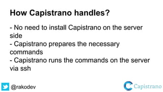 Control your deployments with Capistrano | PPT