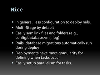 Capistrano 3 Deployment | PPTX