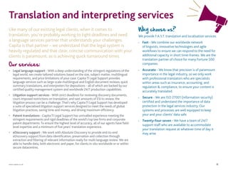 Capita in the legal sector | PPT