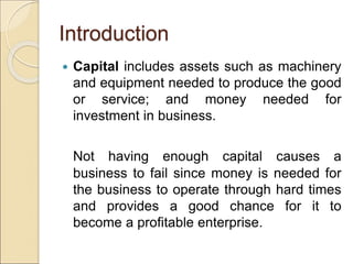 Capital | PPT
