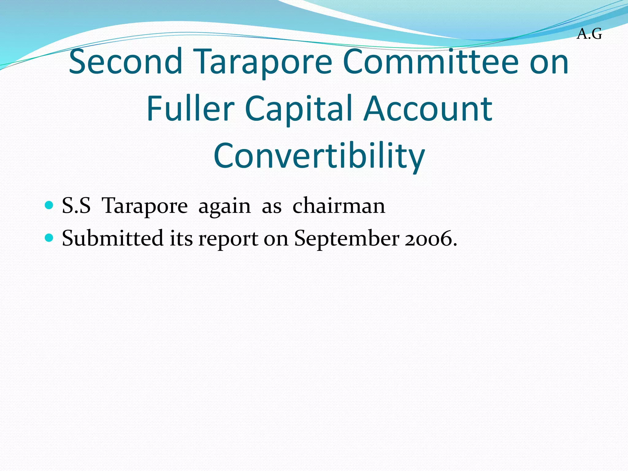 Capital account convertibility | PPTX