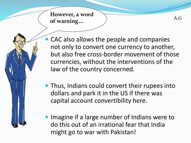 Capital account convertibility | PPTX | Business Banking & Finance ...