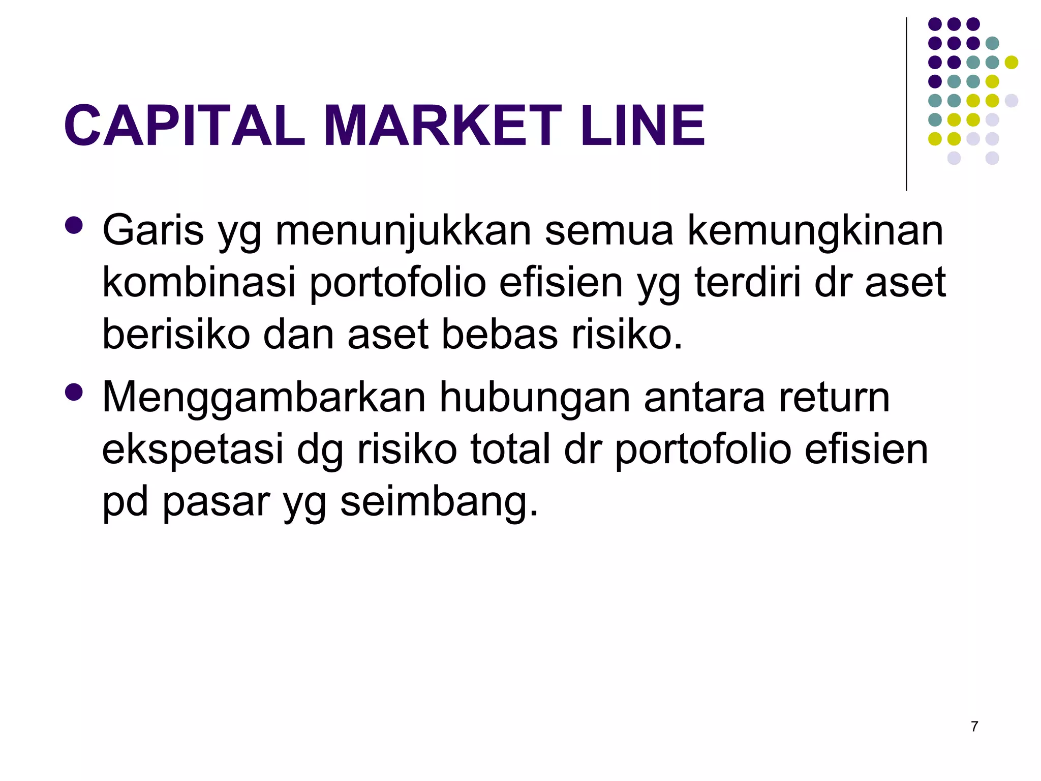 Capital asset-pricing-model-capm | PPT